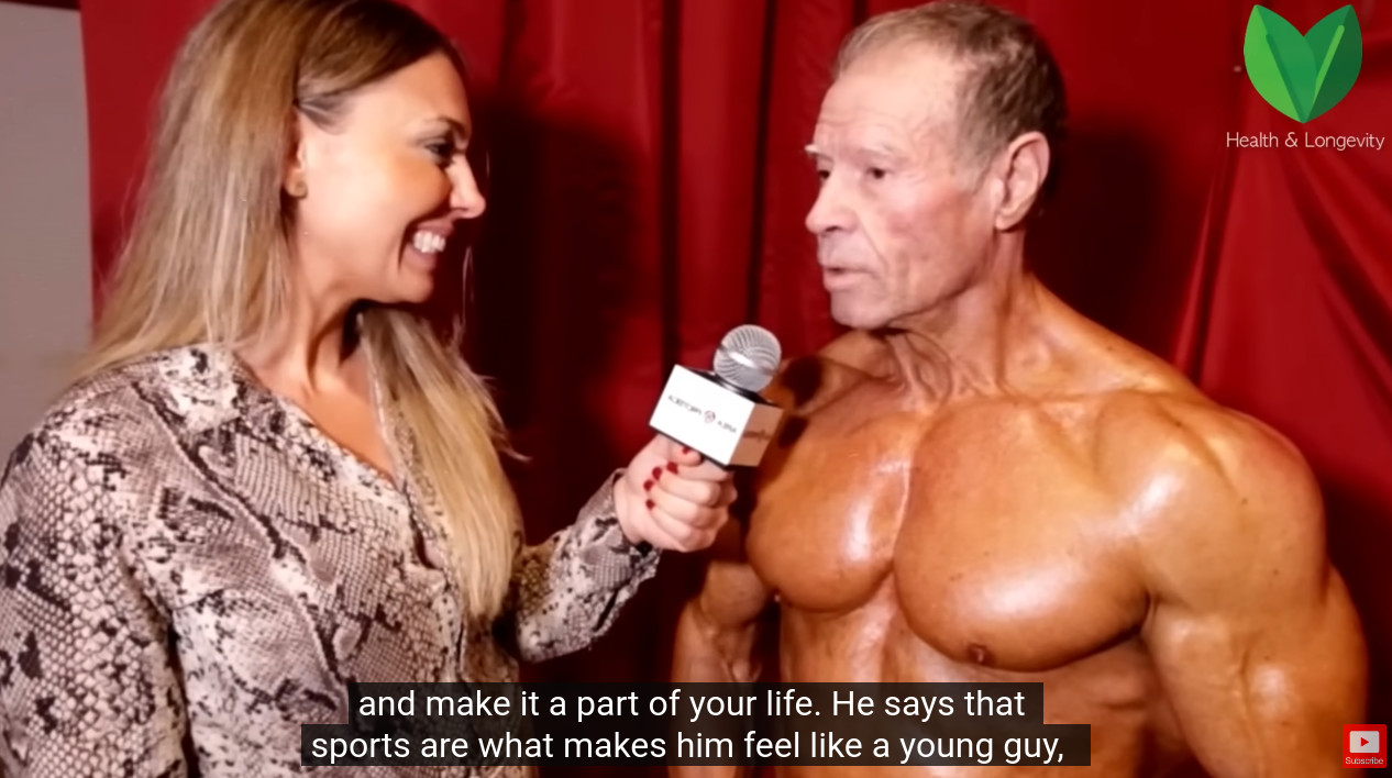 Rafael Vera - I'M 78, BUT I'm Cooler than all the Young Guys in the Gym ...